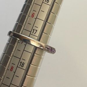 HDS | Jewelry | Hds Sterling Silver Pav Amethyst Topaz Stacking Rings ...